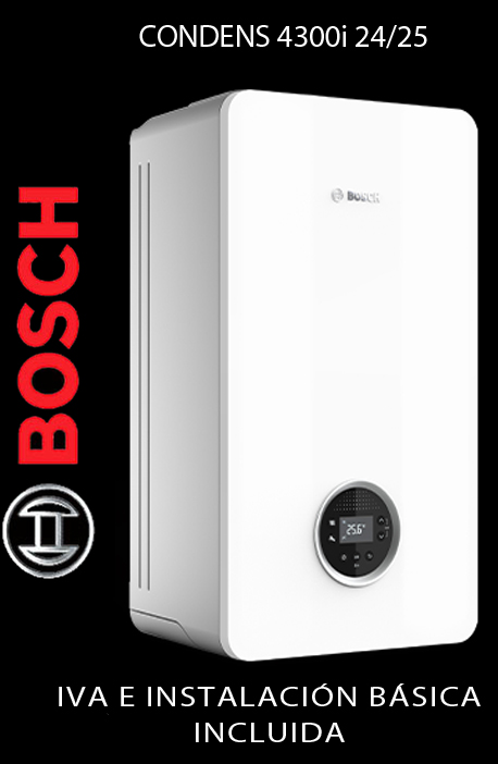 Bosch Condens 4300 i - Calderas de Gas Ferrol